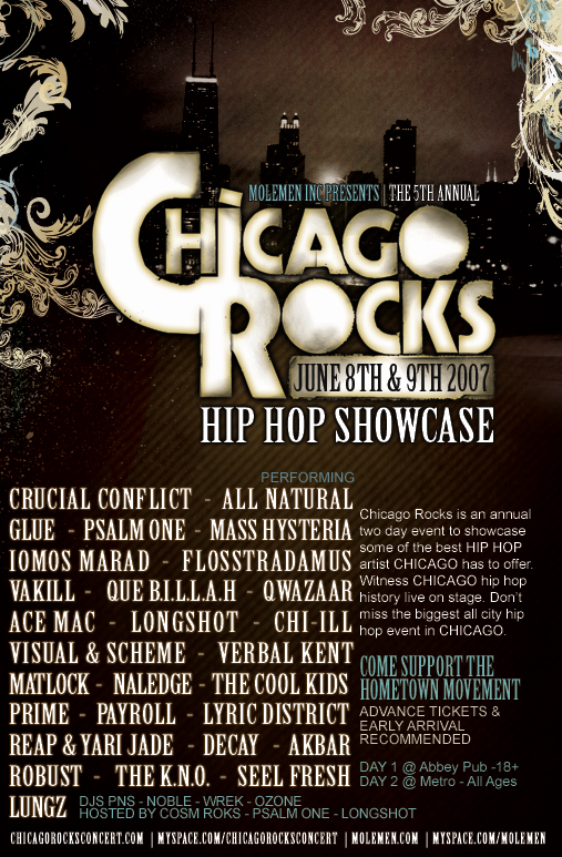 Chicago Rocks: 5th Annual Hip Hop Showcase - UGSMAG